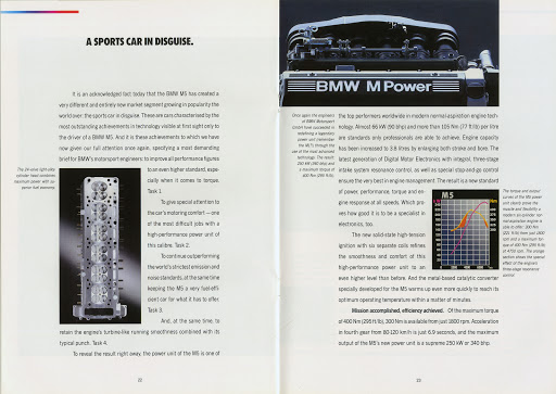 BMW brochures