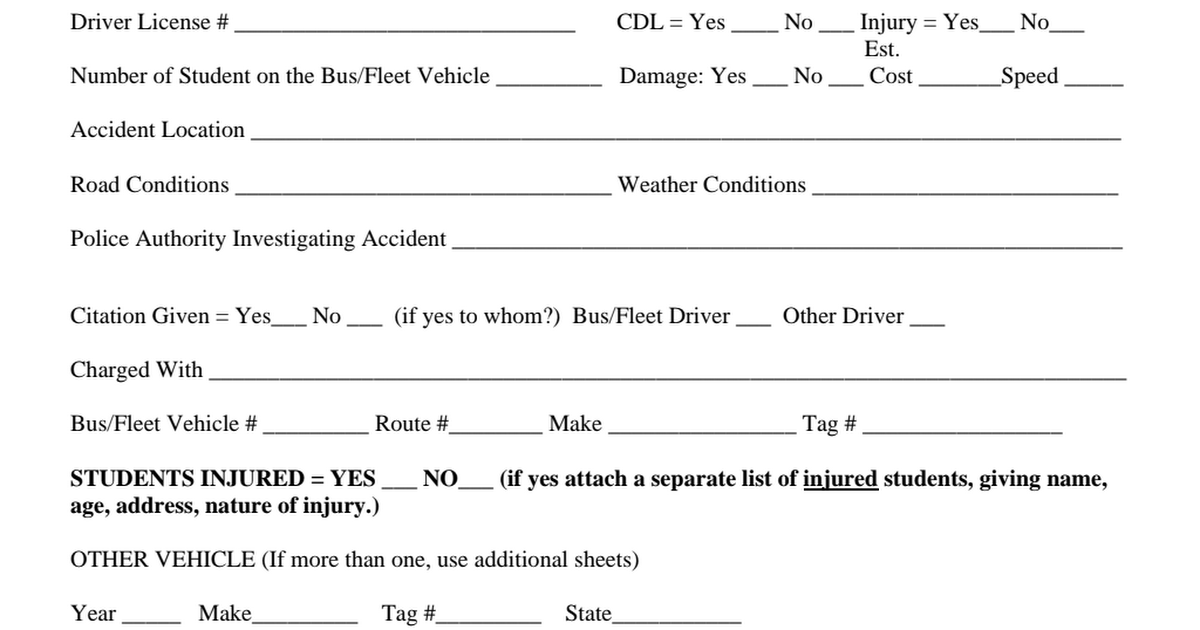 School Bus or Fleet Accident Report Form - Fillable.pdf - Google Drive