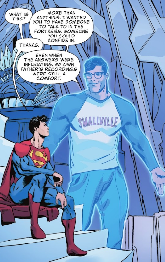 Panel Spotlight Superman Son Of Kal El Annual 1 Allie And Fiction