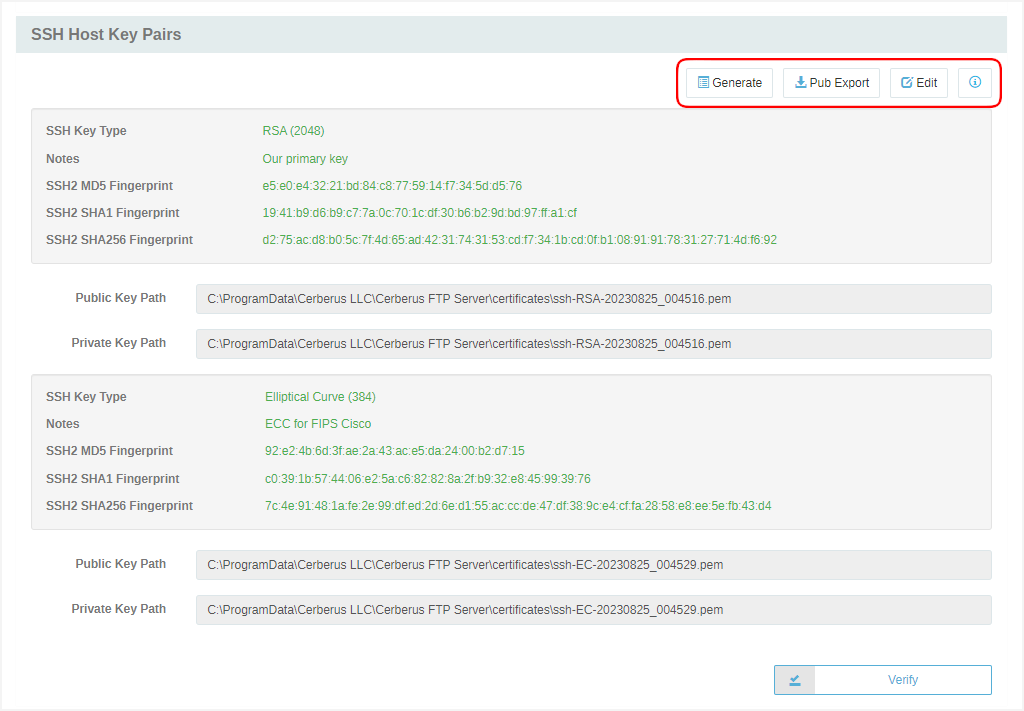 Multiple SSH Host Keys – Cerberus Support Multiple SSH Host Keys – Cerberus Support
