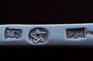 Dutch hallmarks on foreign fork and spoon - www.925-1000.com
