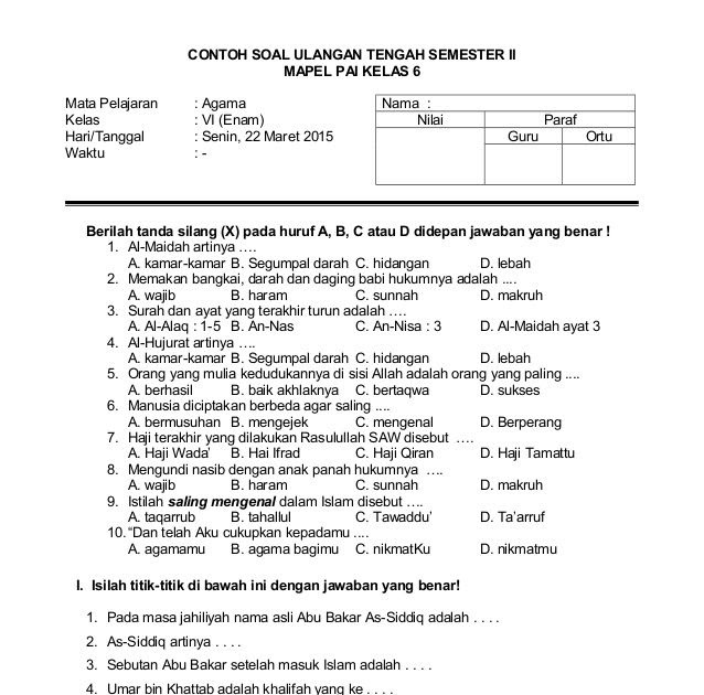 Materi Pai Kelas 5 Semester 2 Kurikulum 2013 - Homecare24 Materi Pai Kelas 5 Semester 2 Kurikulum 2013 - Homecare24