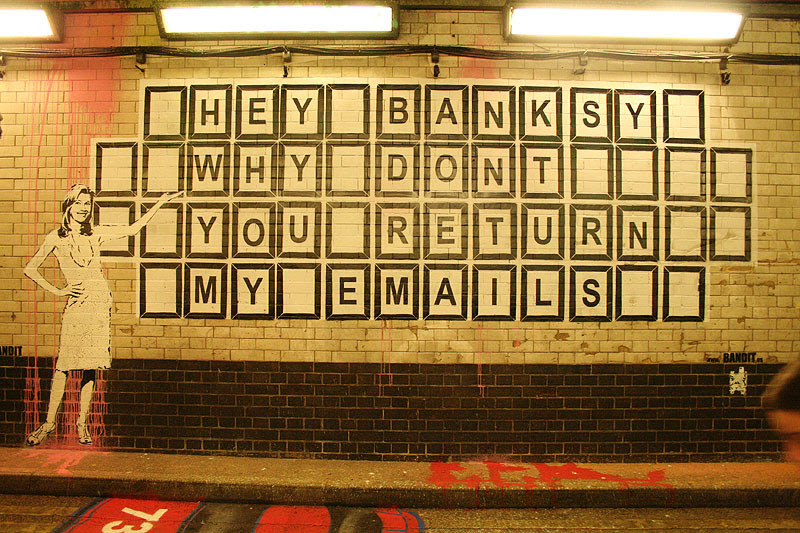The Radical Antfarm: Amusing Graffiti - Double the nonsense, double the ...