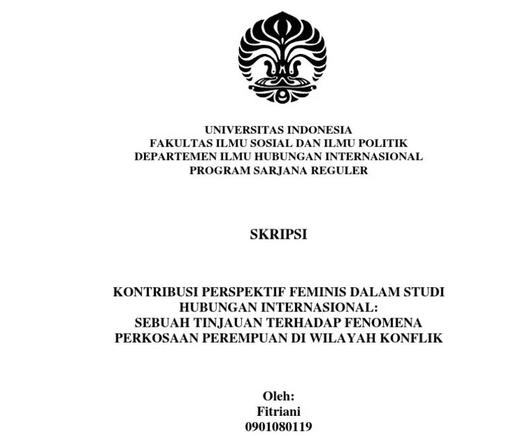 Contoh Judul Skripsi Hubungan Internasional - Contoh Surat Contoh Judul Skripsi Hubungan Internasional - Contoh Surat
