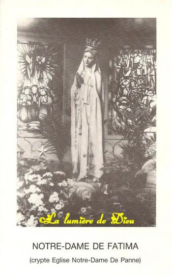 Prions le Seigneur: Prière de consécration Notre-Dame de Fatima (Crypte ... Prions le Seigneur: Prière de consécration Notre-Dame de Fatima (Crypte ...