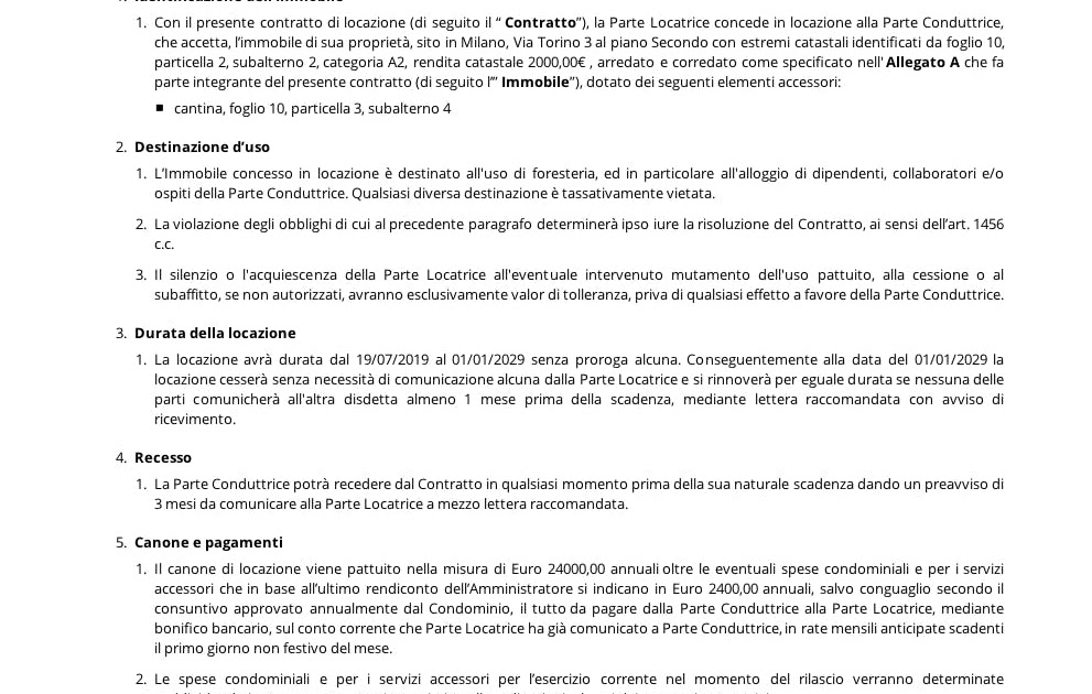 Diagramma Image : Modello Contratto Affitto Comodato Uso Gratuito Diagramma Image : Modello Contratto Affitto Comodato Uso Gratuito