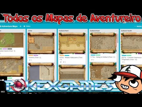 [PxG] Todos os Mapas de Aventureiro (Adventure) | JEFF THE BLOG